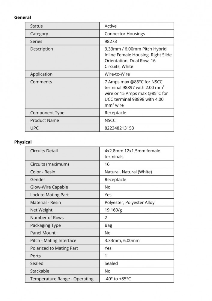 Product document page 2 preview