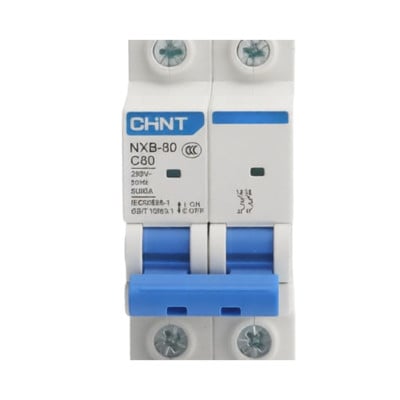 CHINT NXB-125 2P D80 Miniature Circuit Breaker