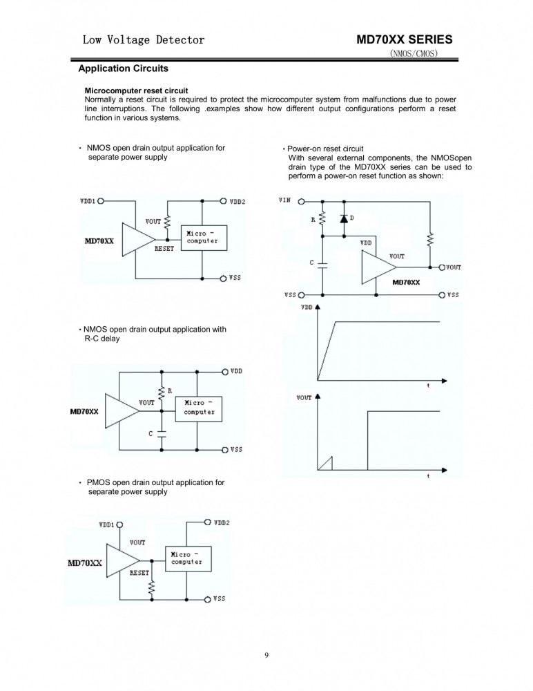 MD7019 datasheet page 9