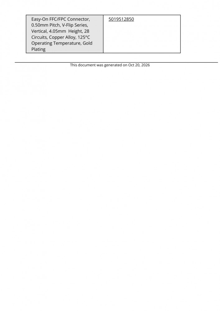 MOLEX 151200298 technical document page 4