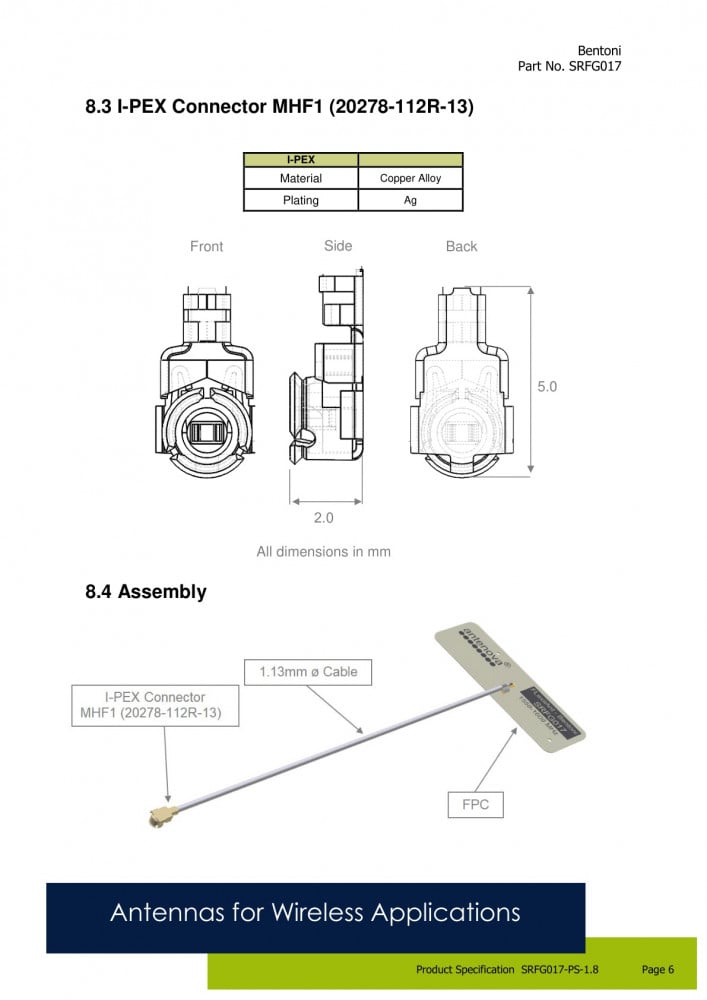 SRFG017-100 datasheet page 6