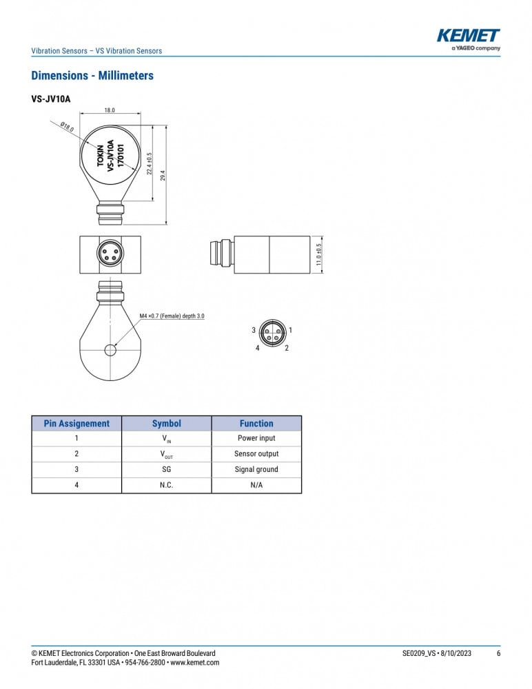 VS-JV10A technical document page 6