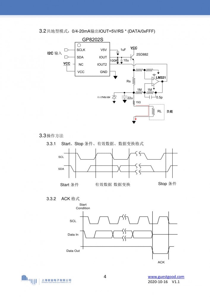 GP8202S datasheet page 4
