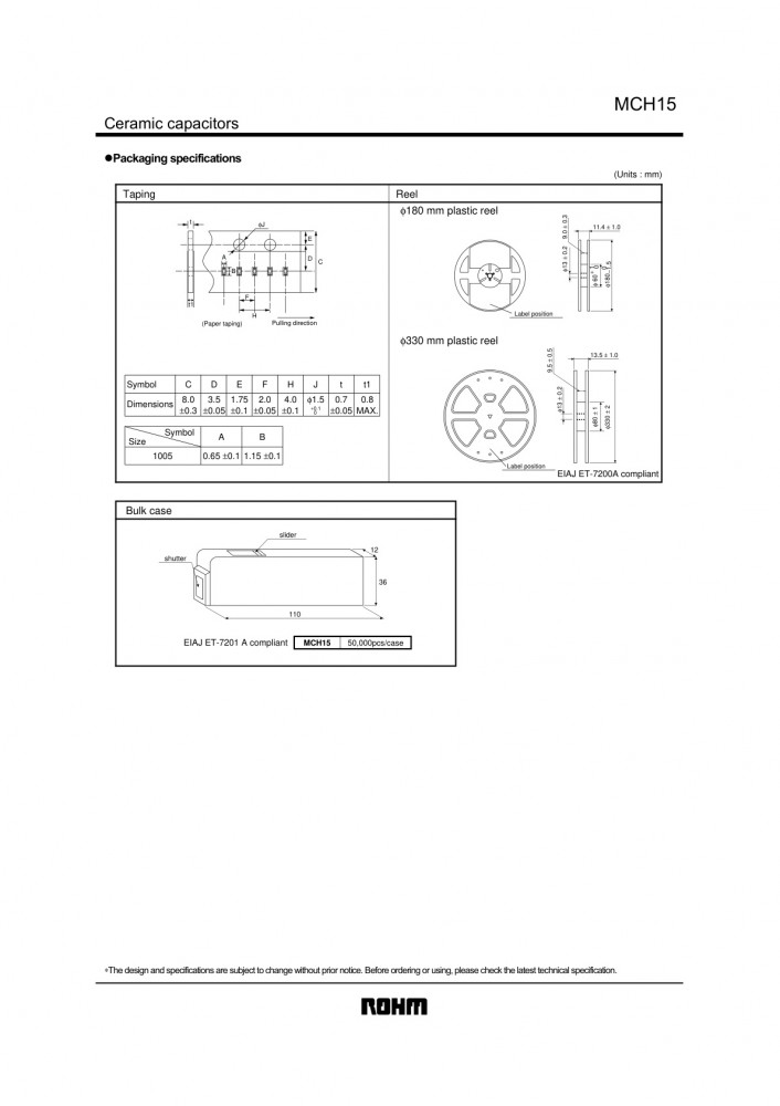 ROHM MCH15 document page 6