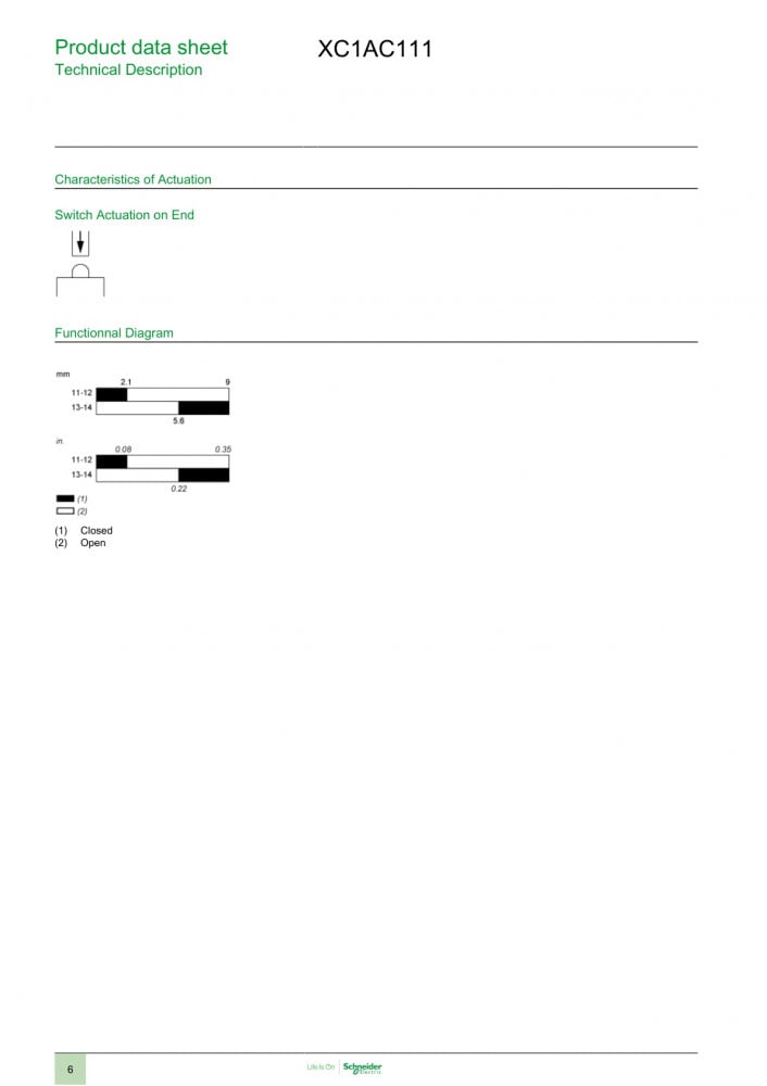 XC1AC111 documentation page 6