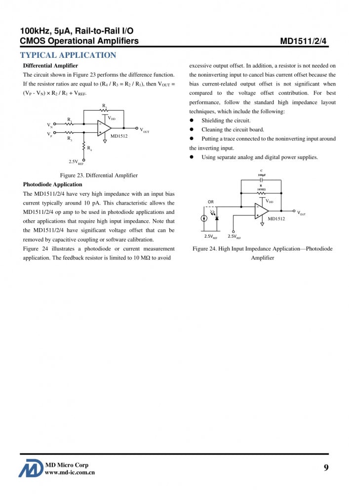 MD1512 datasheet page 9