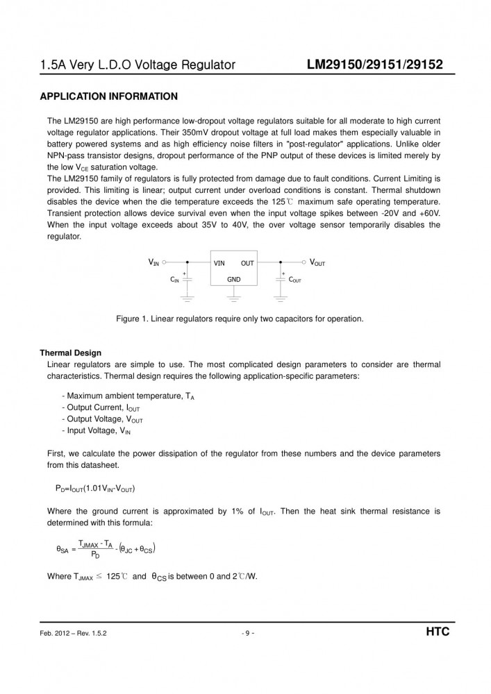LM29150 datasheet page 9