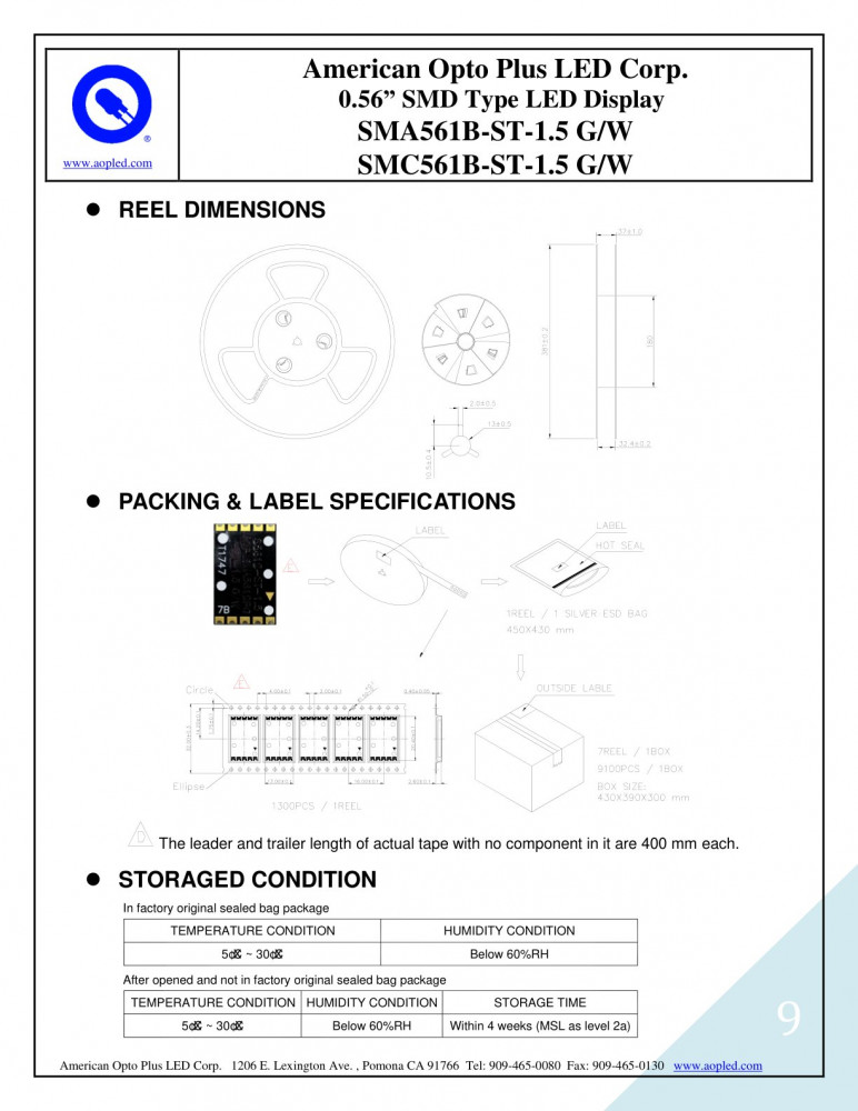 SMA561B-ST-1.5 G/W datasheet page 9