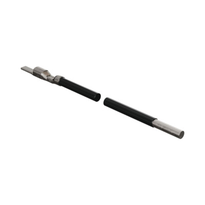 Pre-Crimped Lead Mizu-P25 Male-to-Pigtail, Tin (Sn) Plating, 150.00mm Length, 0.50mm² Wire, Black for sale