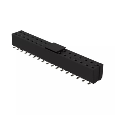 Milli-Grid Vertical Receptacle, 2.00mm Pitch, Dual Row, Surface Mount, Top/Bottom Entry, with Press-fit Plastic Pegs, with Cap, Tube, 0.38µm Gold (Au) Plating, 34 Circuits, Lead-Free for sale