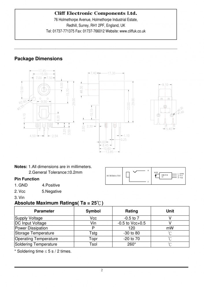 FCR684206T datasheet visual, page 3