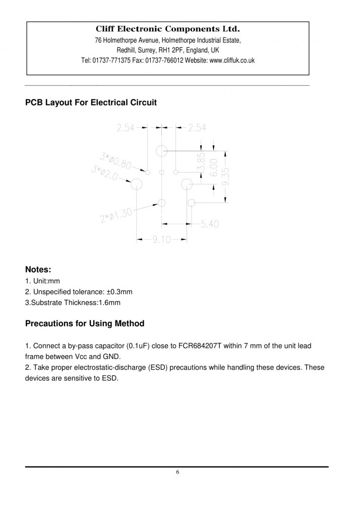 FCR684206T datasheet visual, page 7