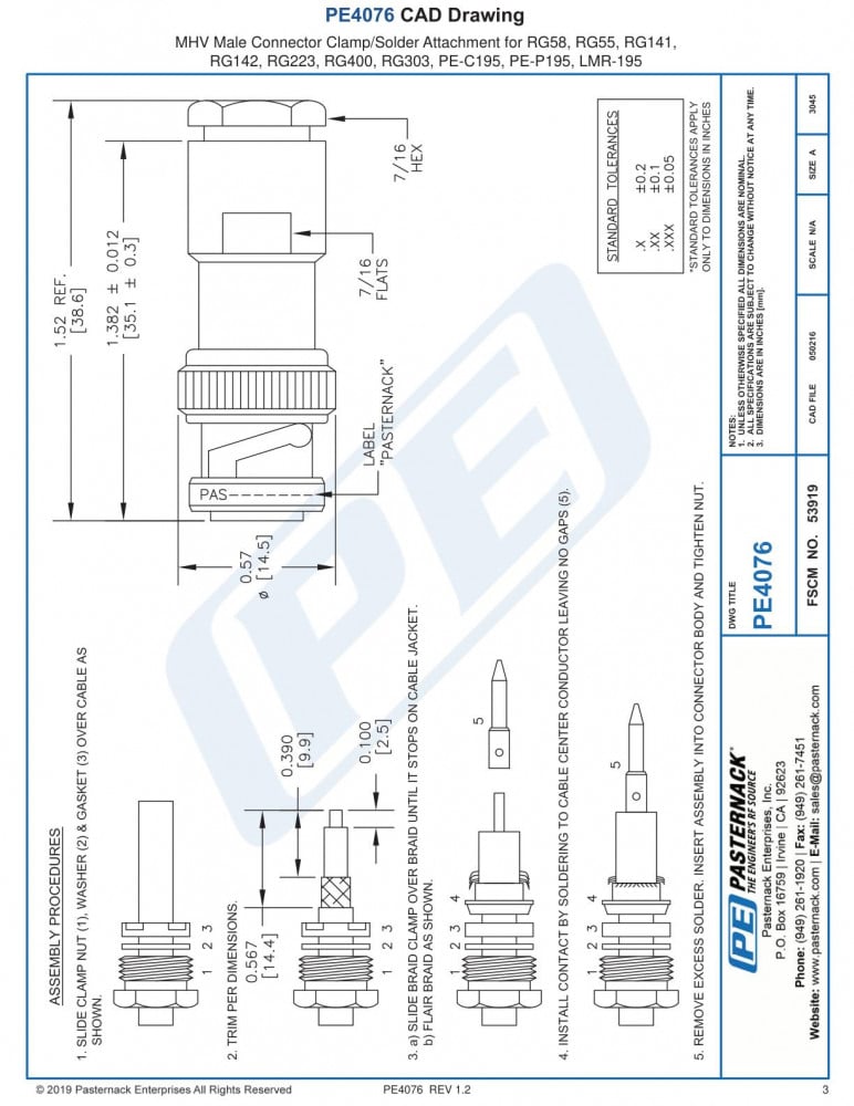 PE4076 technical document page 3
