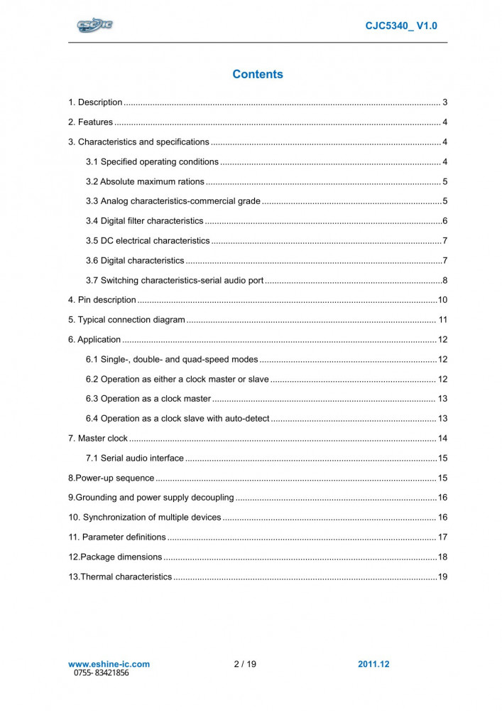 CJC5340 datasheet page 2