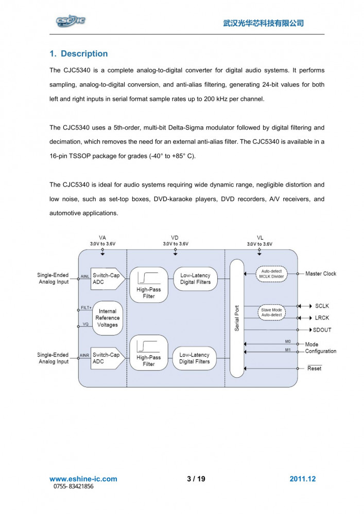 CJC5340 datasheet page 3