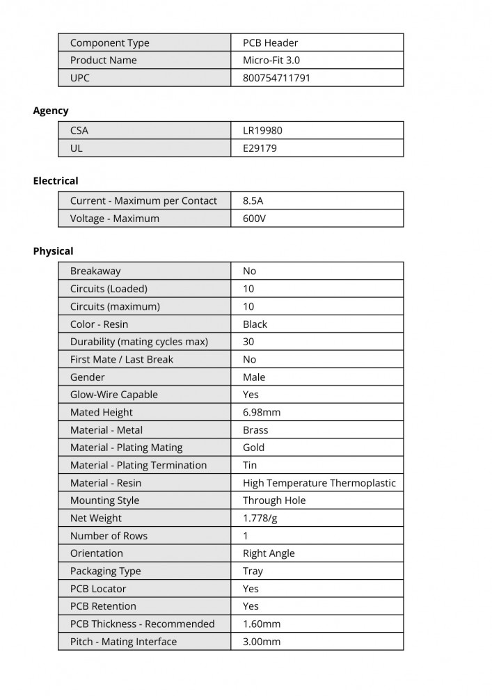 MOLEX 436501002 product document image 3
