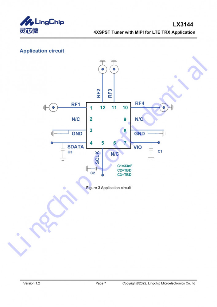 LX3144 datasheet page 7