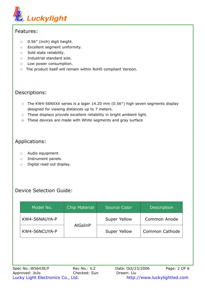 Adafruit 811 technical document page 2