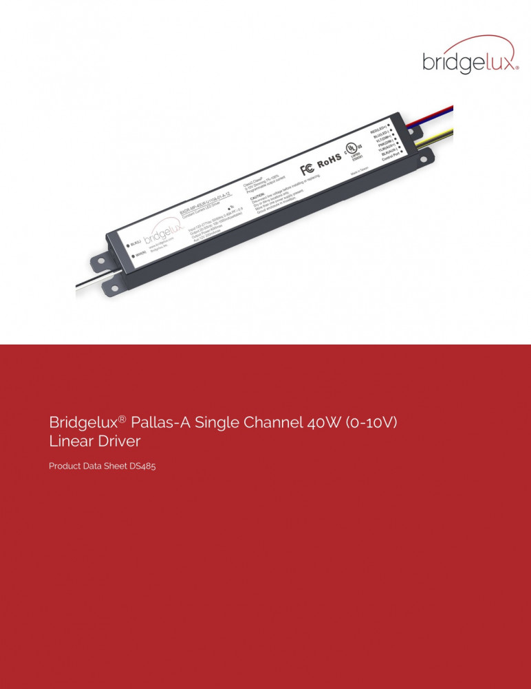 Bridgelux Pallas-A datasheet page 1