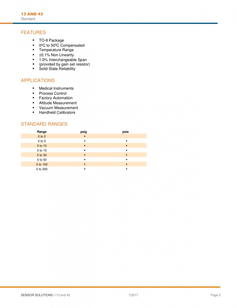 43A-015A datasheet page 2