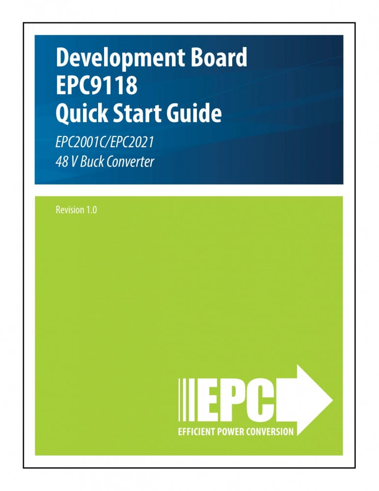 EPC9118 technical document page 1