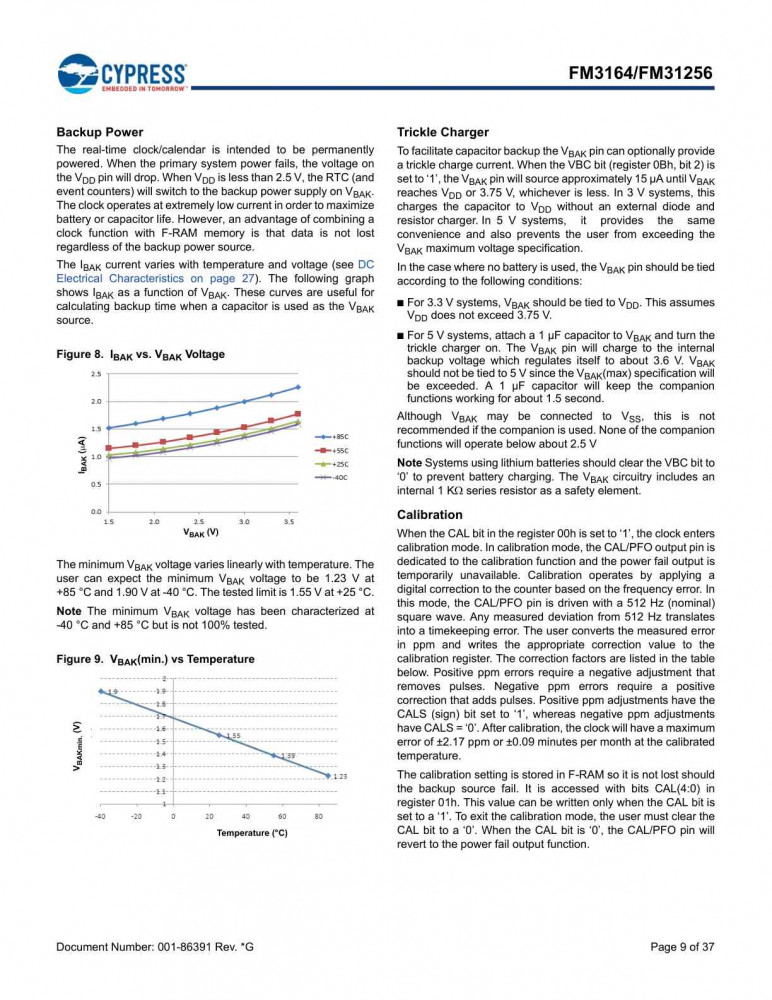FM3164-G datasheet page 10
