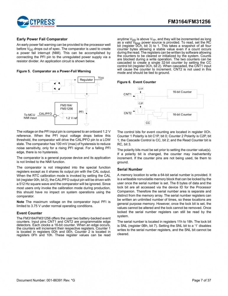 FM3164-G datasheet page 8