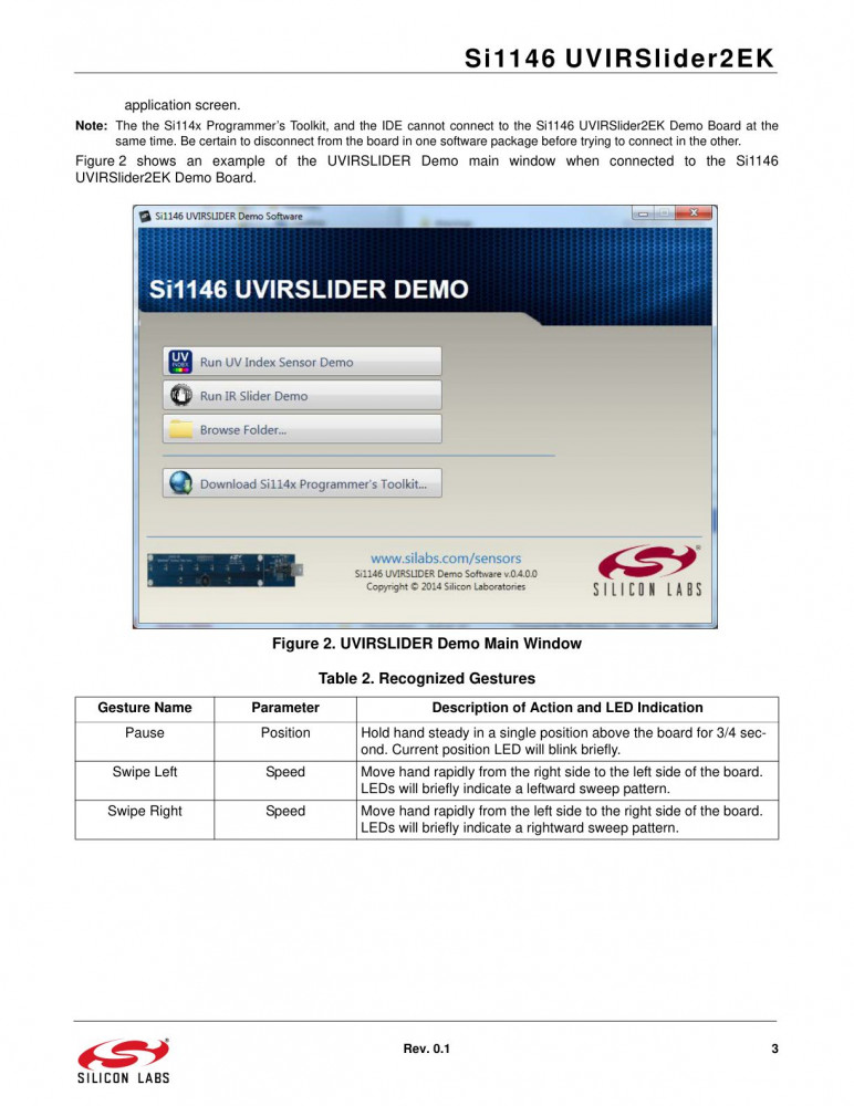UVIRSLIDER2EK technical document page 3