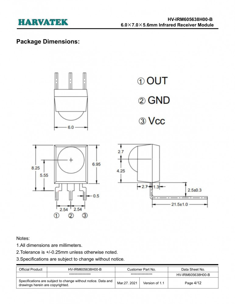 HV-IRM605638H00-B datasheet page 4