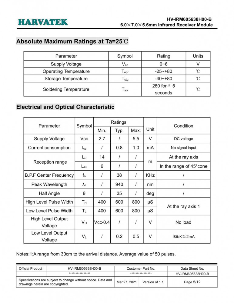 HV-IRM605638H00-B datasheet page 5