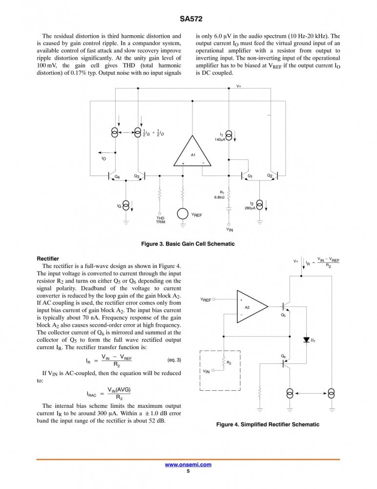 SA572 datasheet page 5