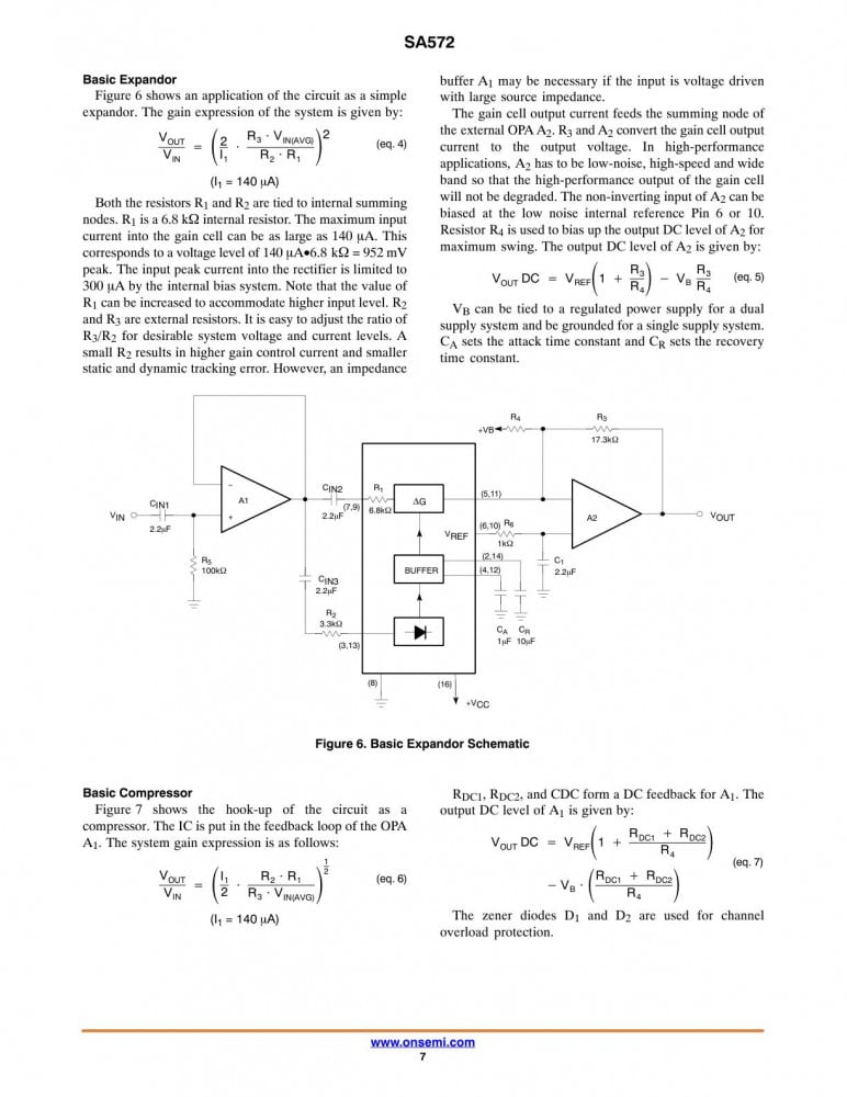 SA572 datasheet page 7