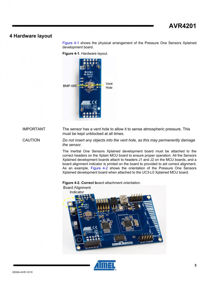 ATAVRSBPR1 hardware guide page 3