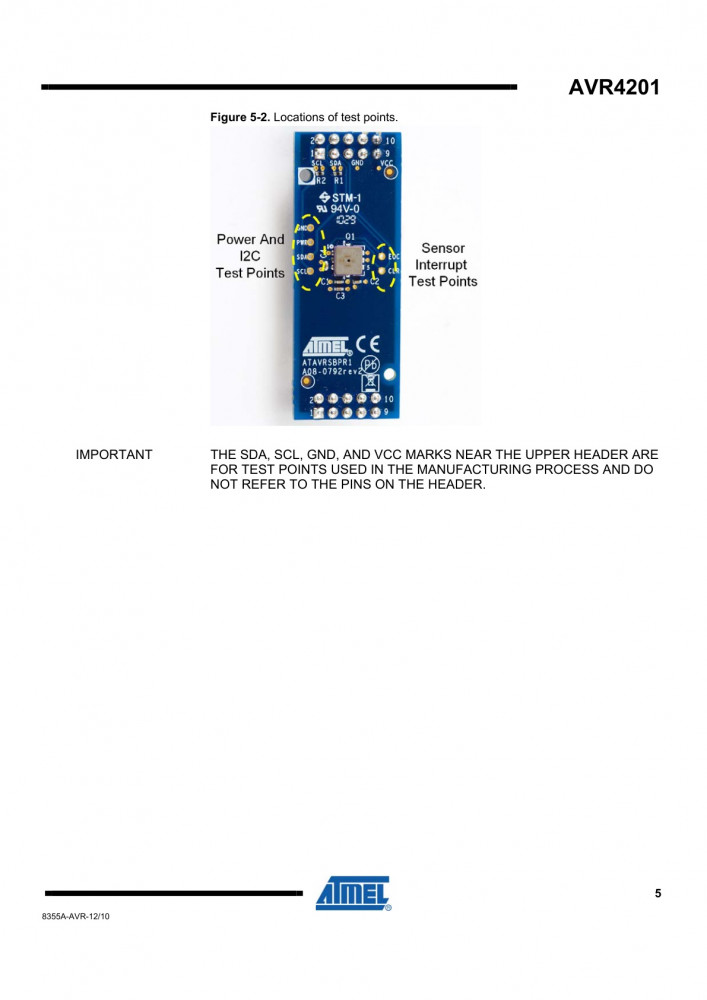 ATAVRSBPR1 hardware guide page 5