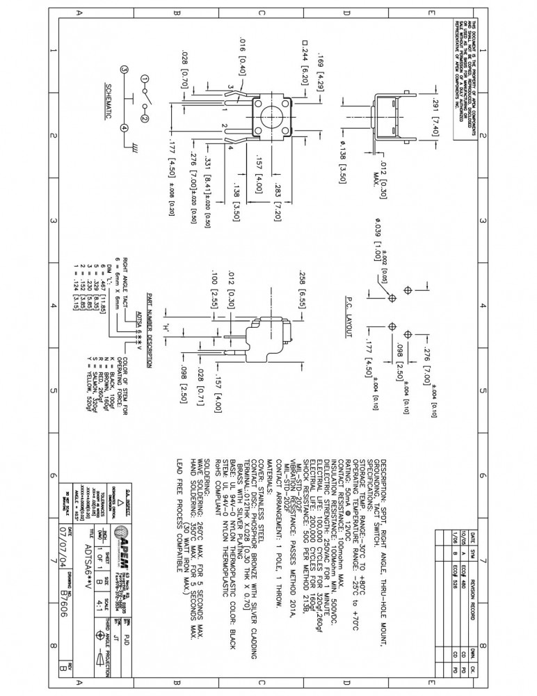 ADTSA61NV technical document preview