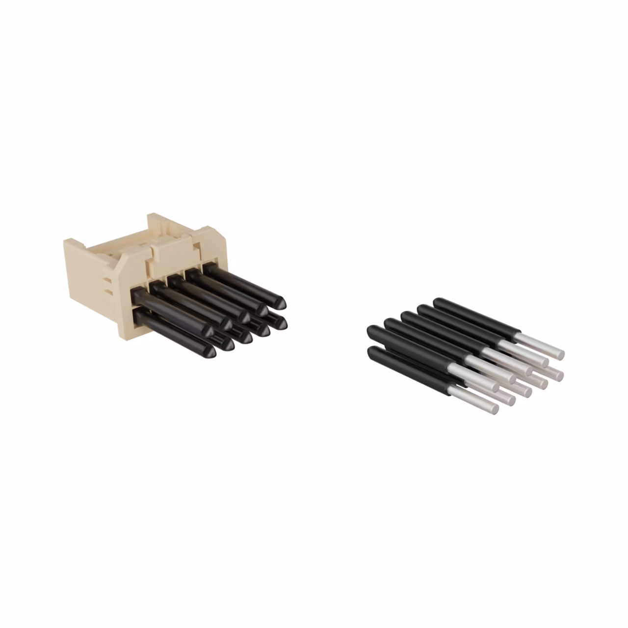 iGrid-to-Pigtail Off-the-Shelf (OTS) Cable Assembly, Dual Row, 600.00mm Length, 10 Circuits, Natural for sale