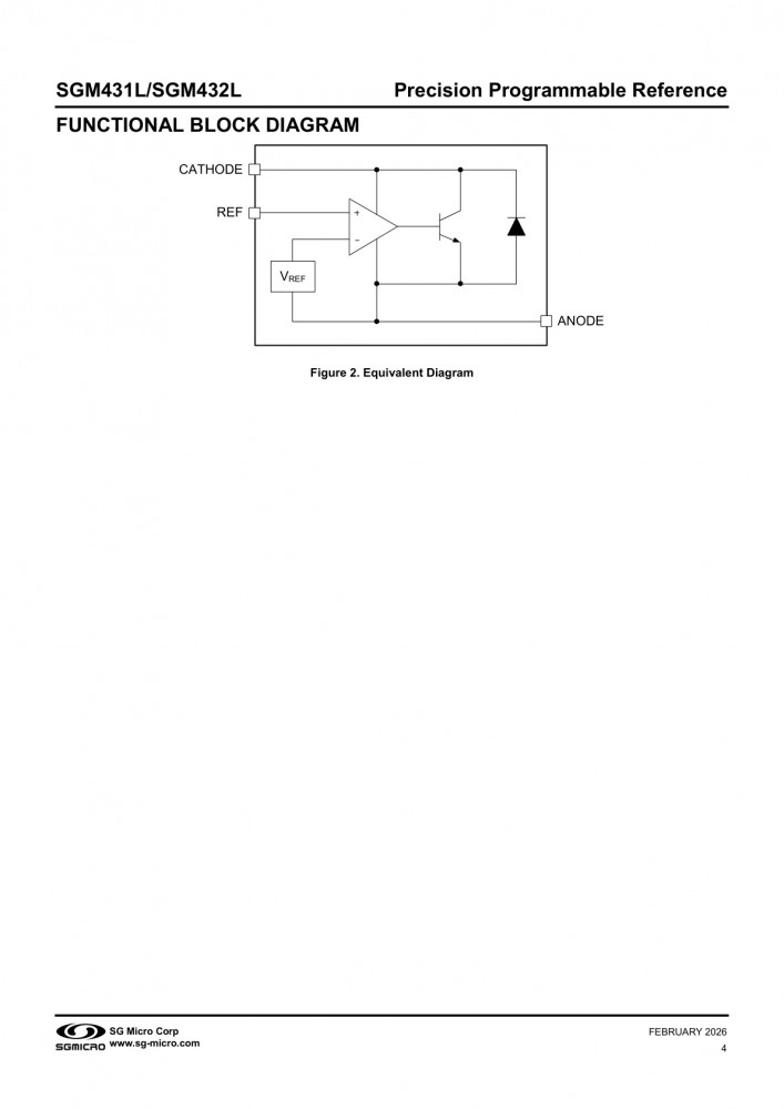 SGM431L datasheet page 4
