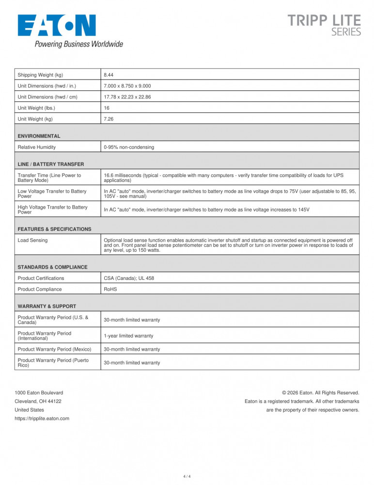 RV750ULHW document page 4