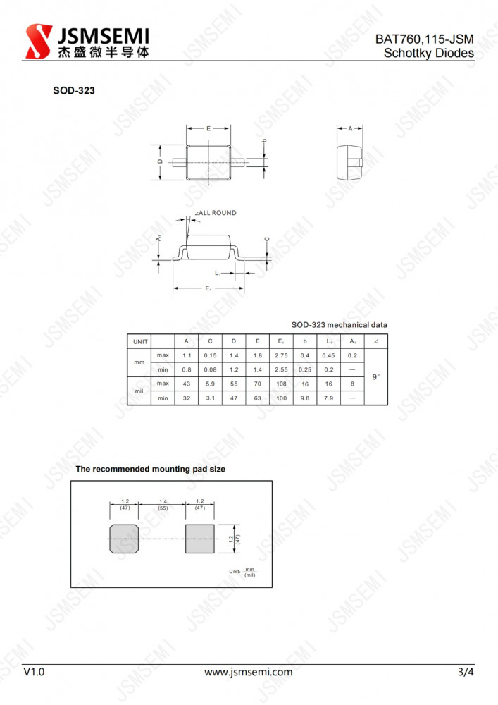 BAT760,115-JSM datasheet page 3