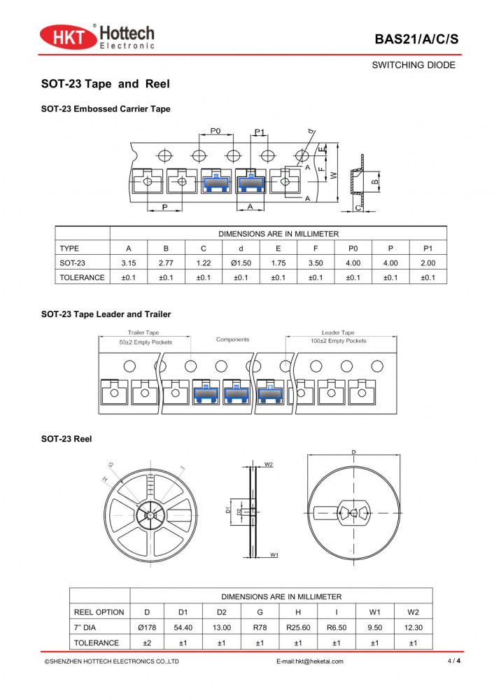 BAS21A datasheet page 4