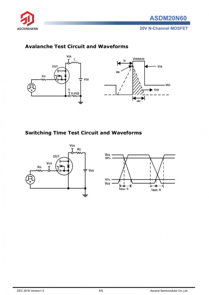 ASDM20N60KQ-R datasheet page 6