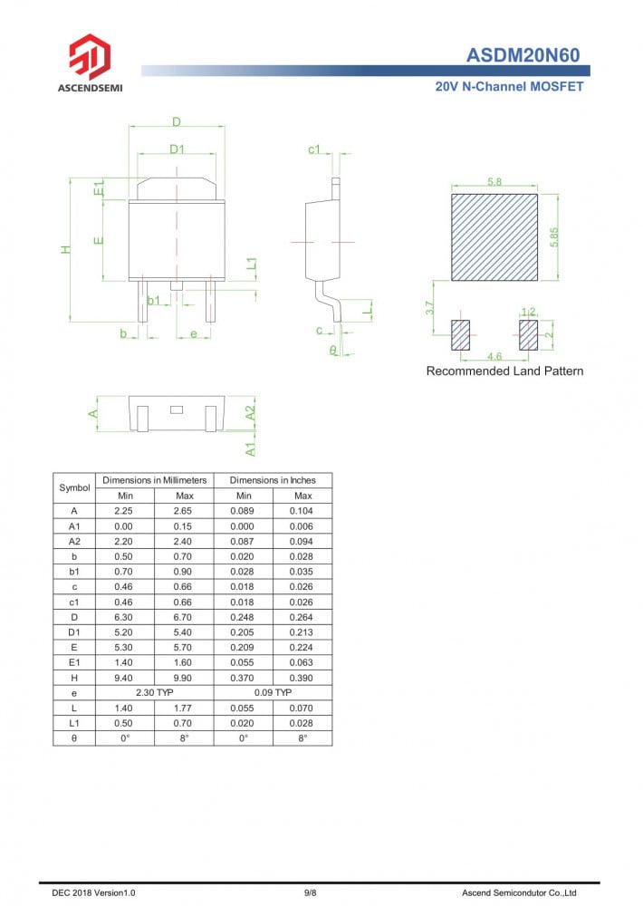 ASDM20N60KQ-R datasheet page 8