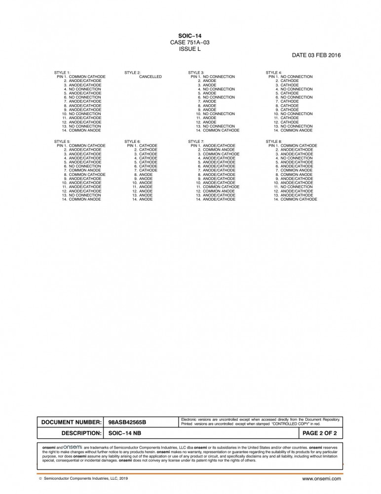 74AC32 datasheet page 7