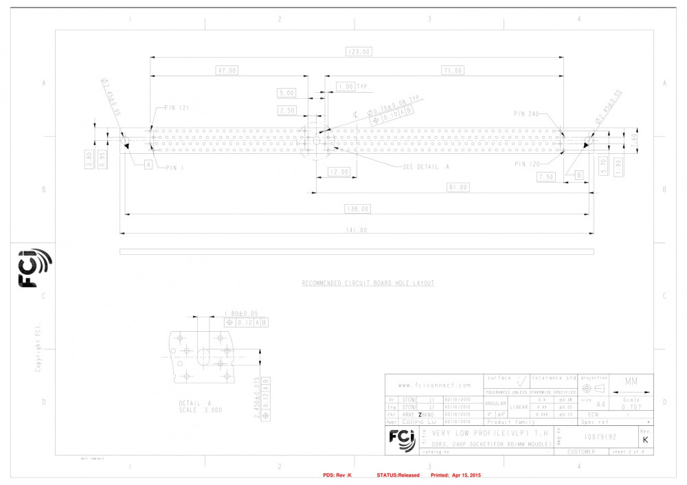 Amphenol 10079192-11103LF drawing page 3