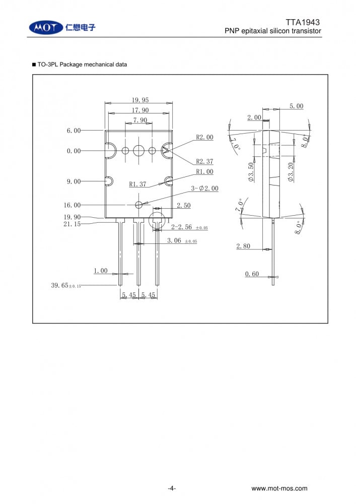 TTA1943-MOT datasheet page 4