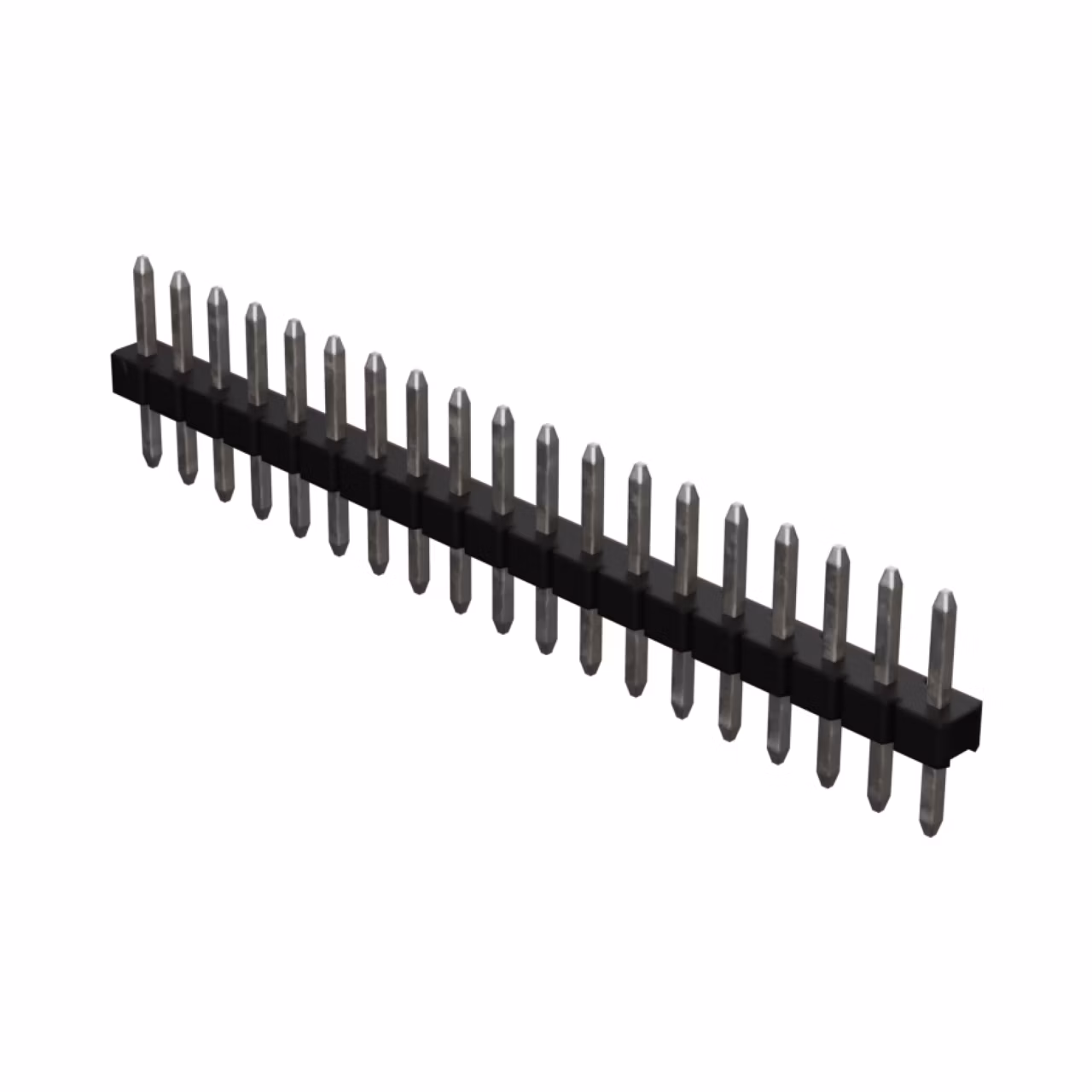 2.00mm Pitch Milli-Grid Header, Vertical, Through Hole, Breakaway, 19 Circuits, 2.50µm Tin (Sn) Plating, Mating Pin Length 3.70mm, Tail Length 3.00mm, Lead-Free for sale