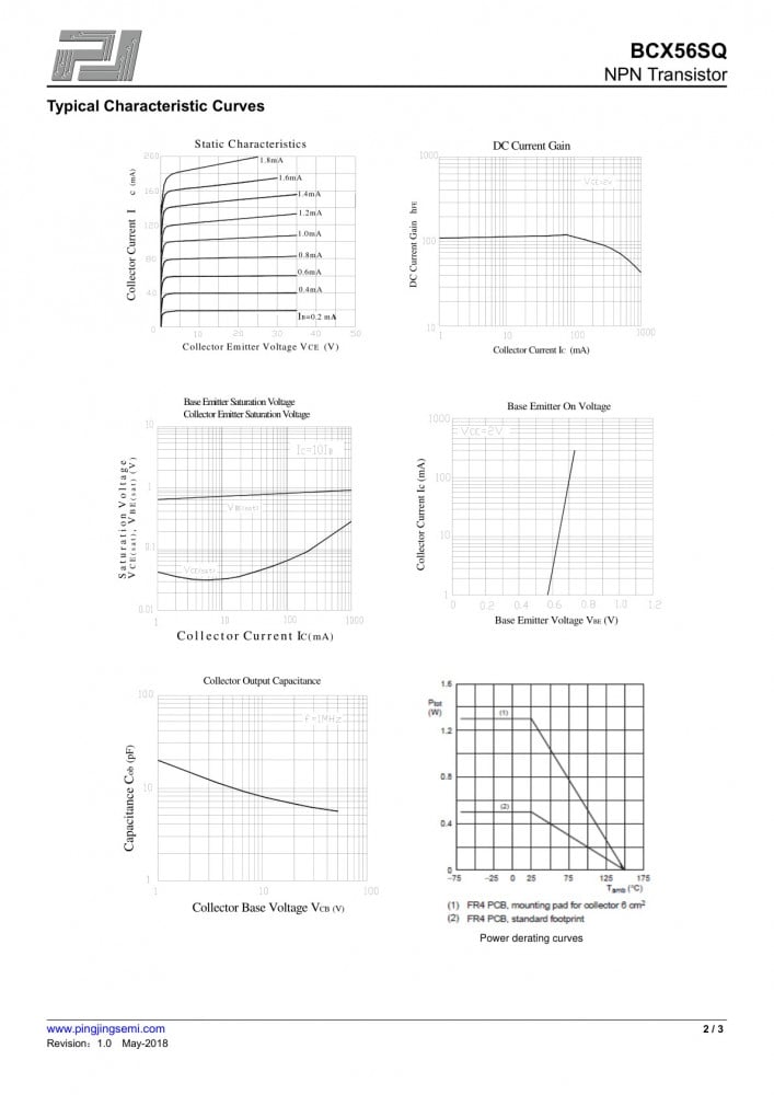 BCX56SQ-16 datasheet page 2