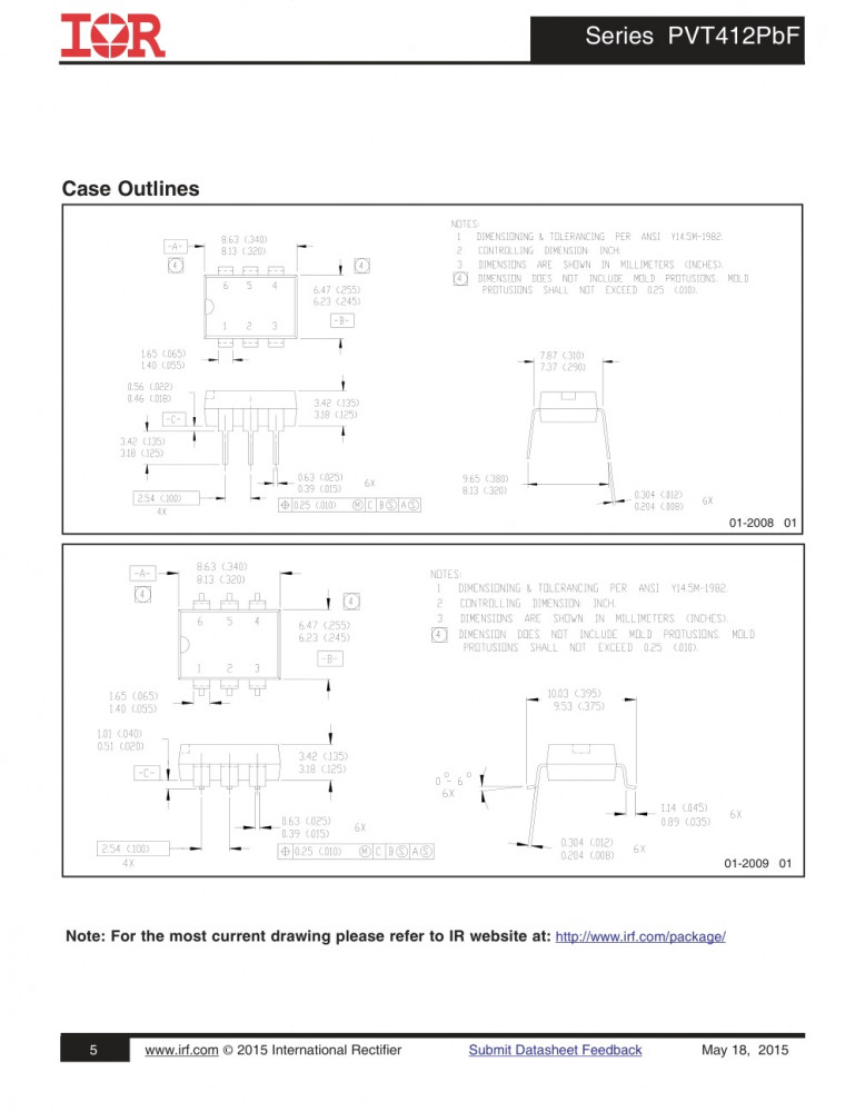 PVT412LPBF datasheet page 5