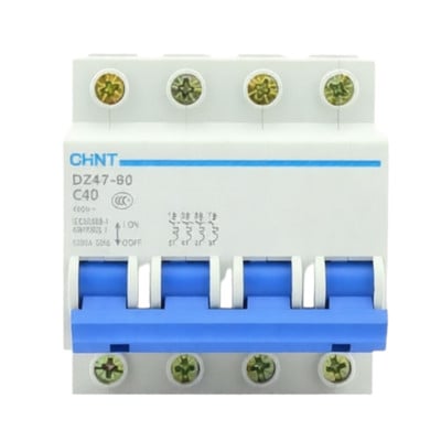 CHINT DZ47-60 2P C40 Miniature Circuit Breaker