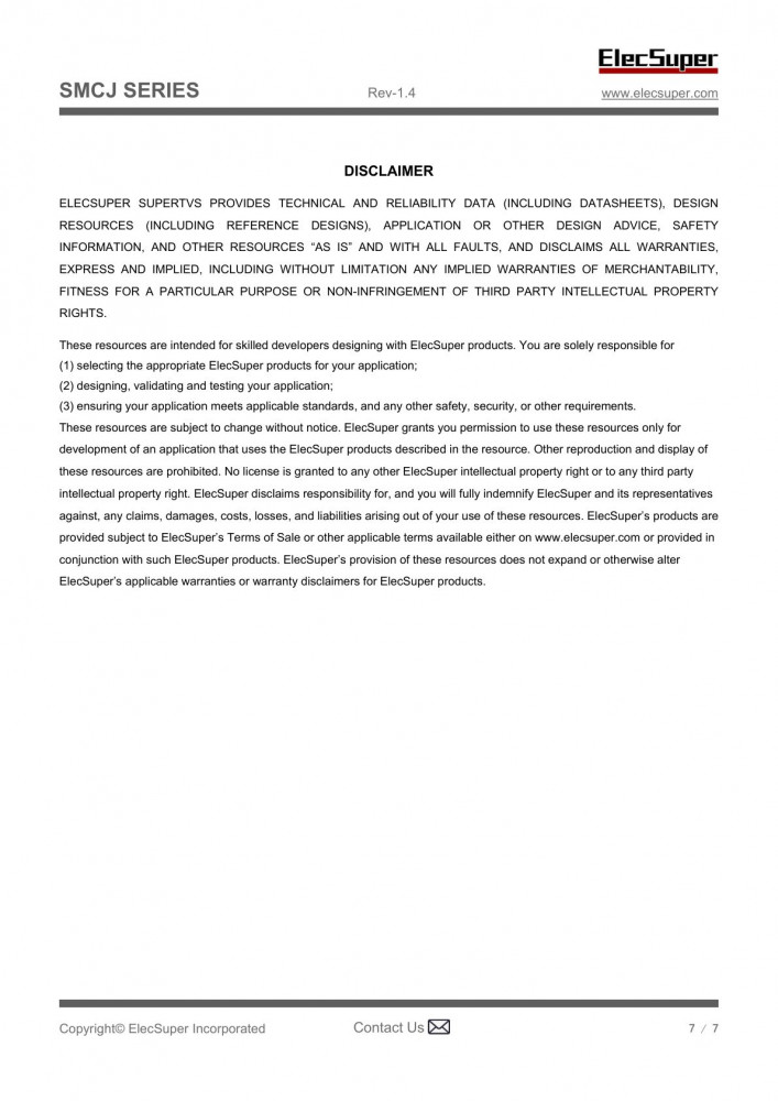 SMCJ36CA datasheet page 7
